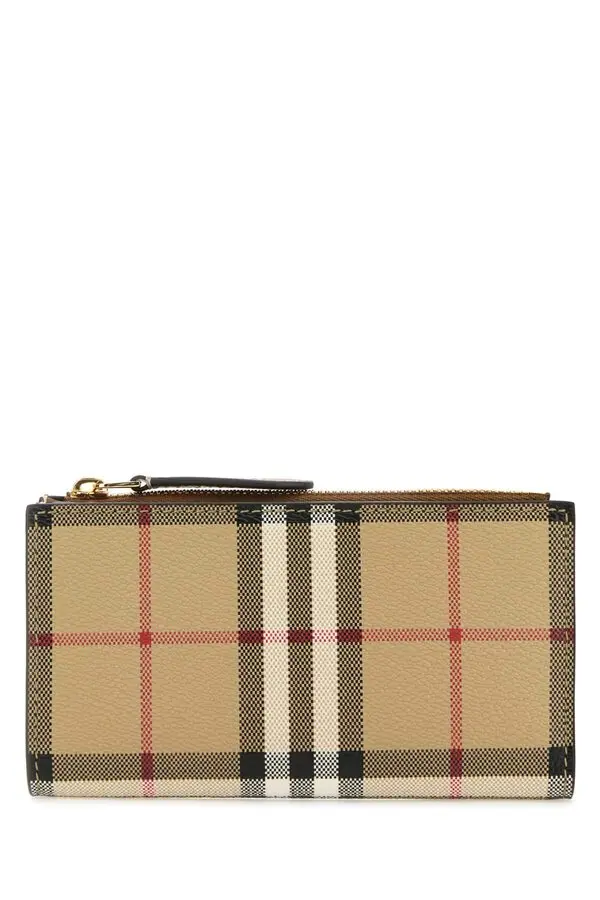 Burberry Printed Canvas Wallet