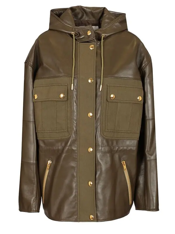 Celine Lambskin Parka