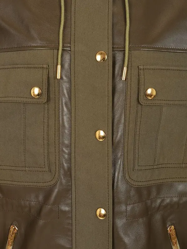 Celine Lambskin Parka
