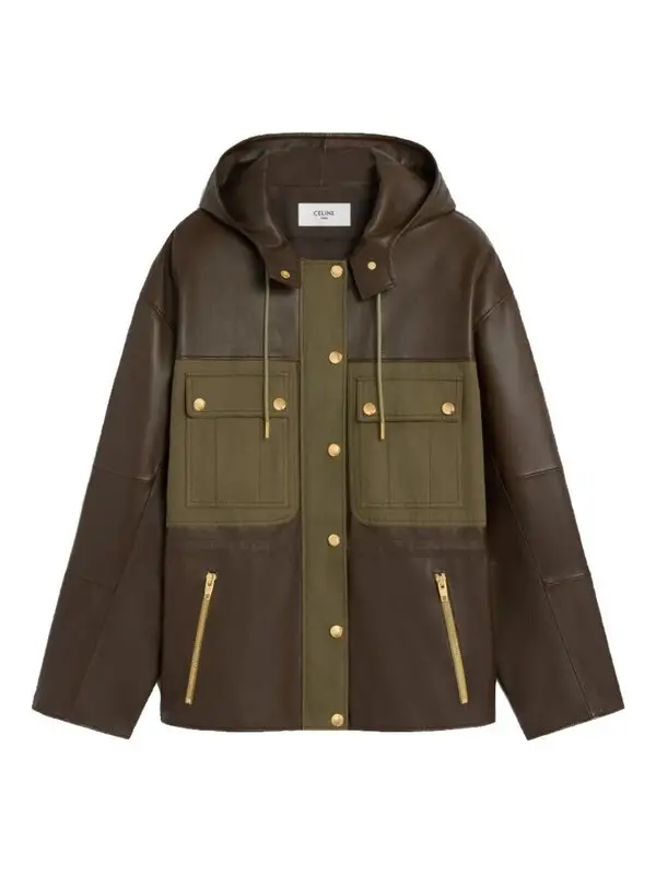 Celine Lambskin Parka