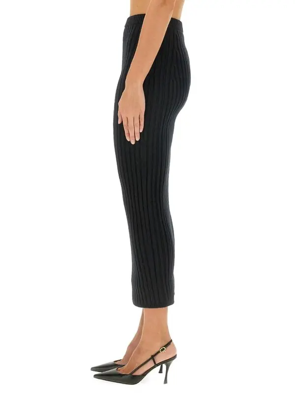 Max Mara Silk Skirt - Black
