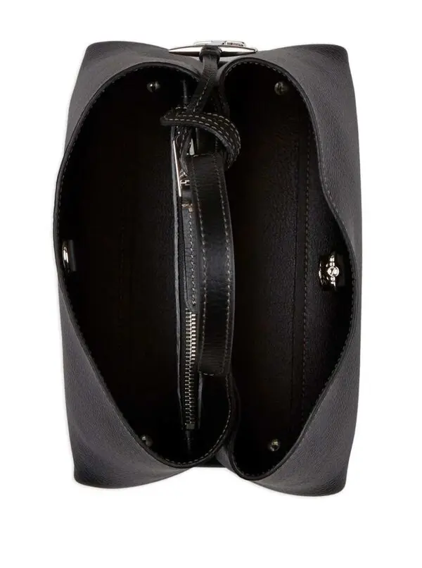 TOD'S T Timeless Leather Handbag - Black
