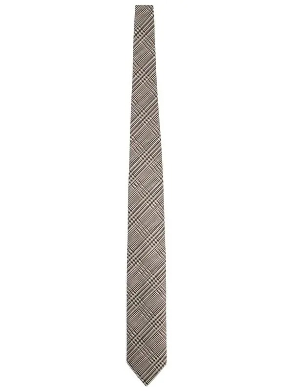TOM FORD Printed Silk Tie