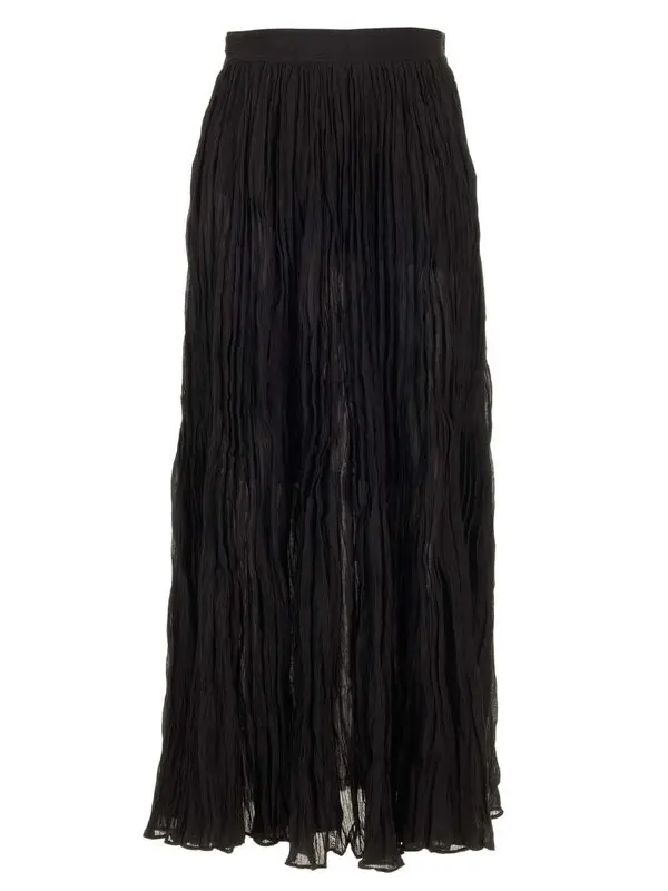 TOTEME Pleated Skirt - Black