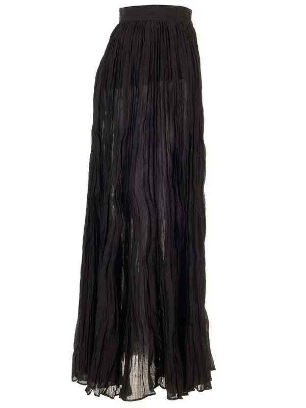 TOTEME Pleated Skirt - Black