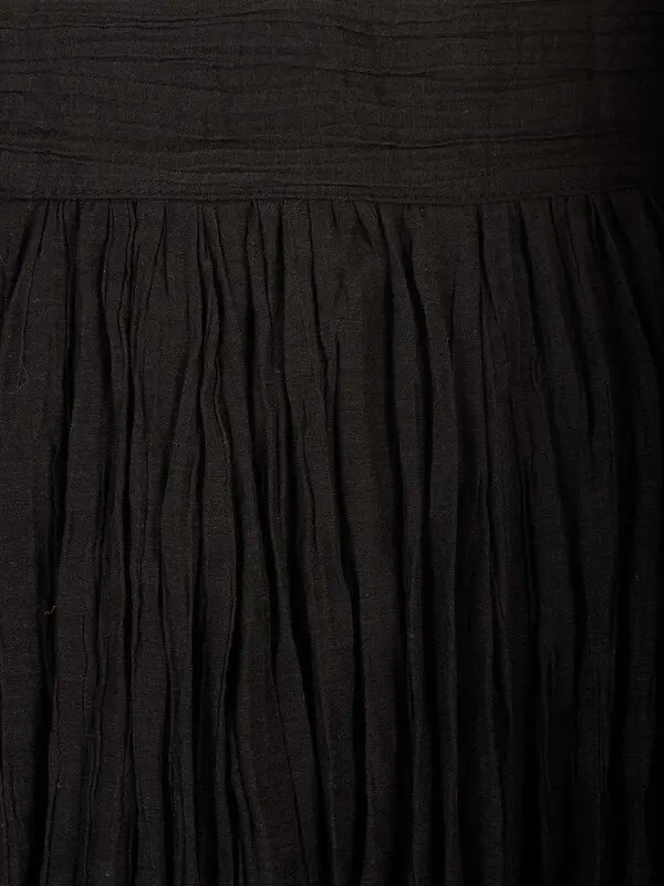 TOTEME Pleated Skirt - Black