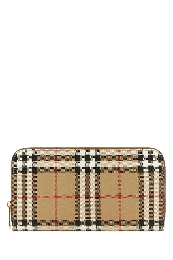 Burberry Printed Canvas Wallet