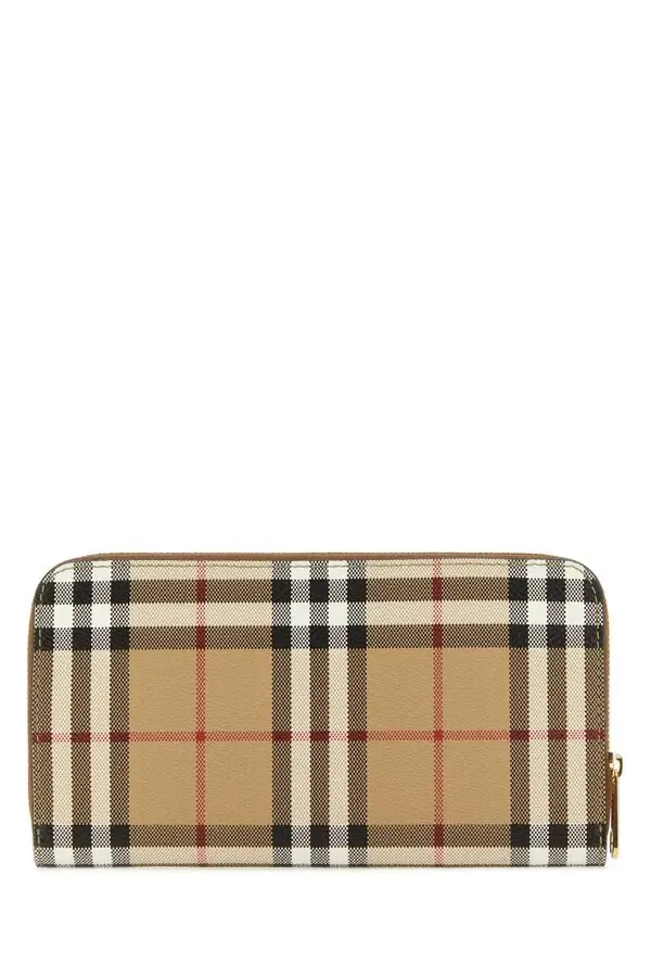 Burberry Printed Canvas Wallet
