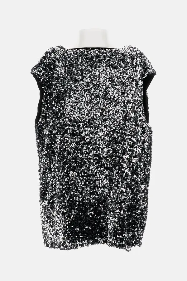 Junya Watanabe Sequined Oversized Top - Multicolor