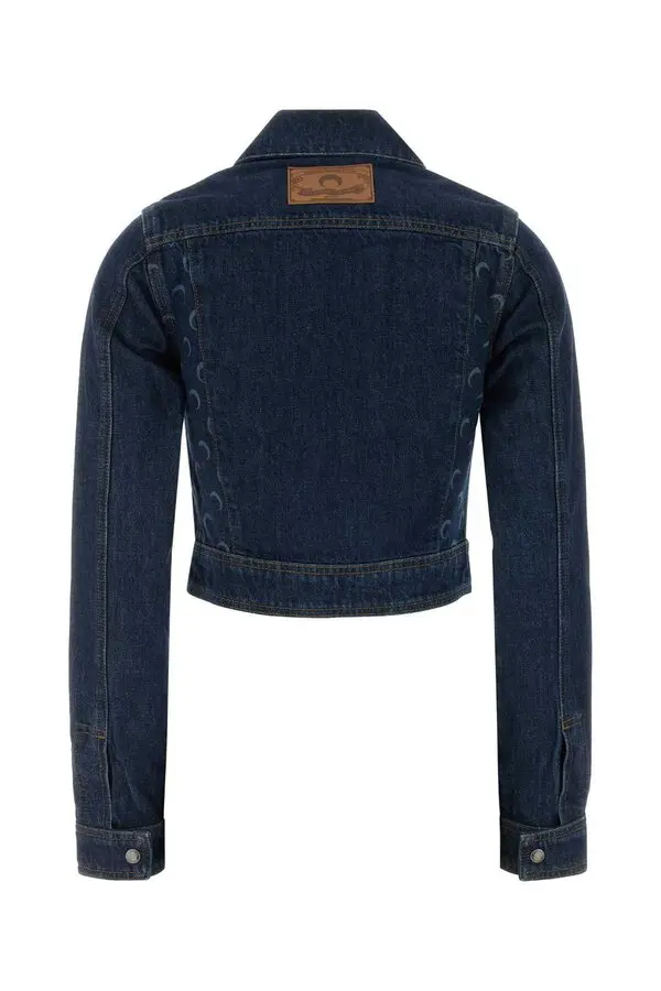 MARINE SERRE Dark Denim Jacket