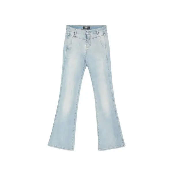 Amiri Denim Flared Jeans - Blue