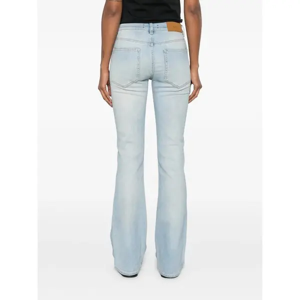 Amiri Denim Flared Jeans - Blue