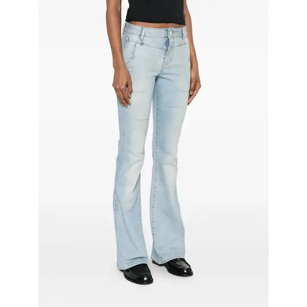 Amiri Denim Flared Jeans - Blue