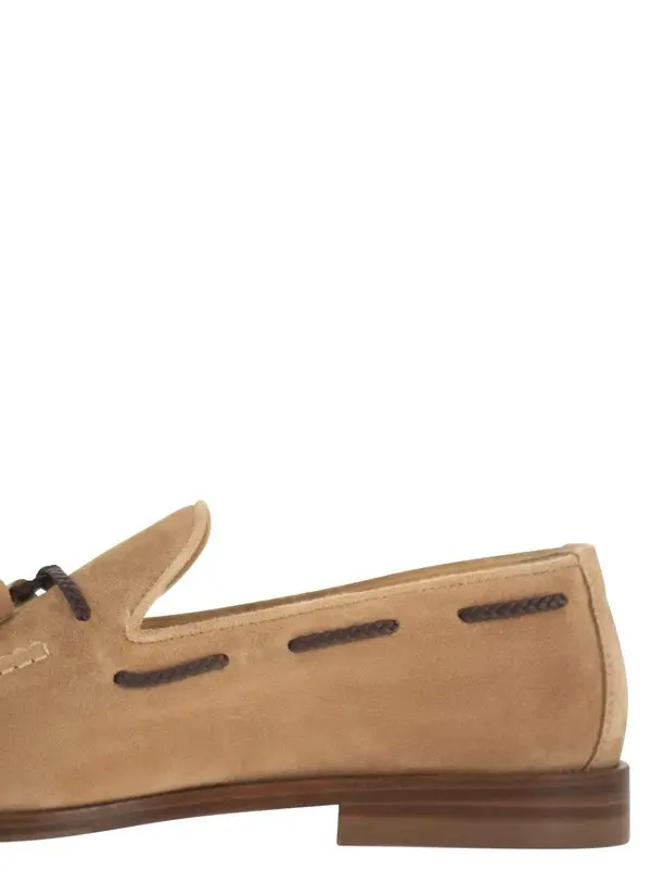 Brunello Cucinelli Suede Loafers
