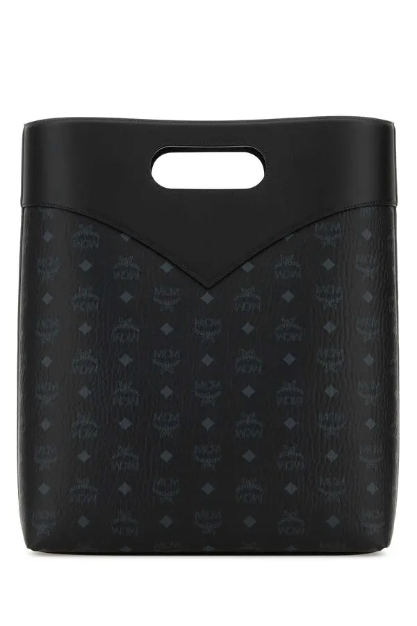 Mcm Printed Canvas Shopping Bag - Multicolor