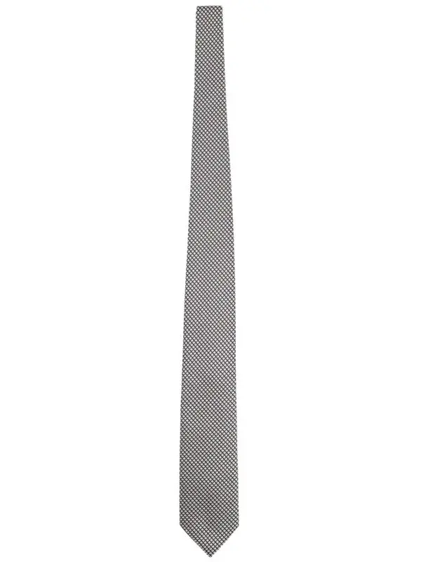 TOM FORD Printed Silk Tie