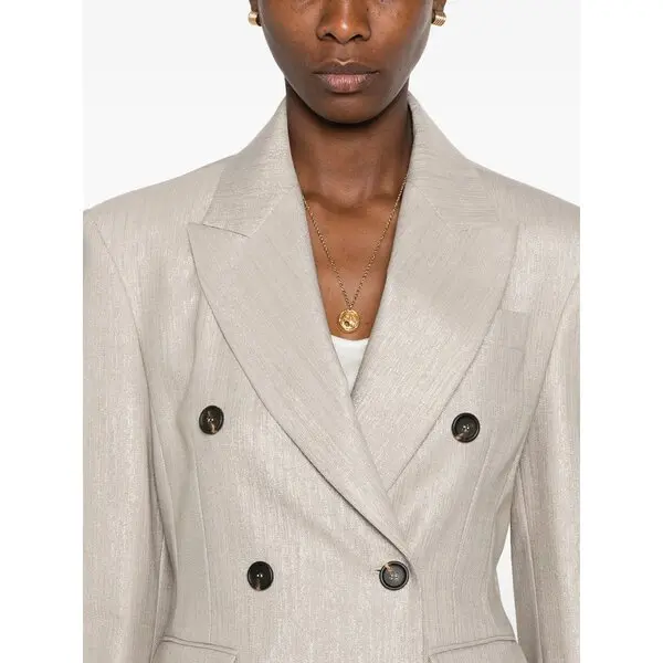 Brunello Cucinelli Neutrals Jackets Blazers