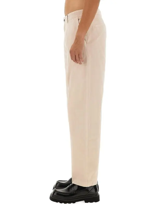 Dolce & Gabbana Cotton Pants - Cream