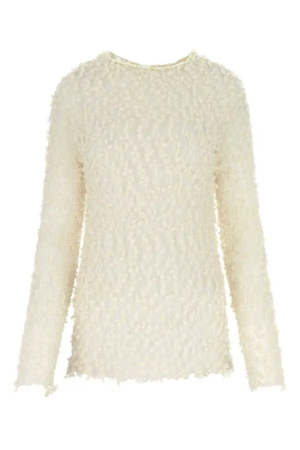 JIL SANDER Mesh Top - White