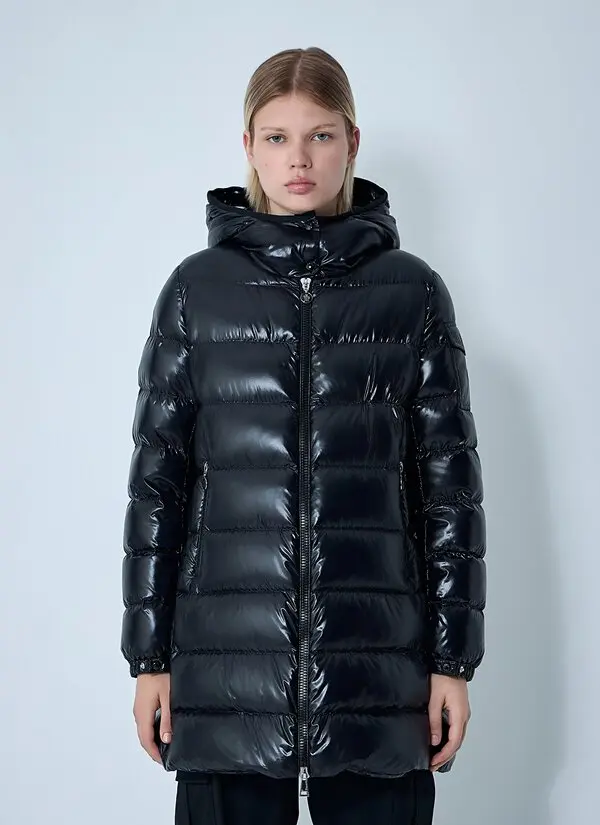 Moncler Courcelles Long Down Coat