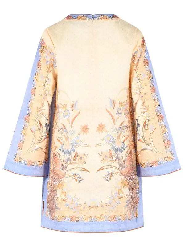 Zimmermann Linen Tunic Dress - Cream
