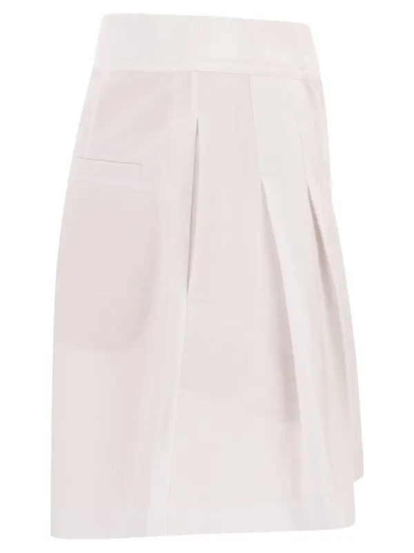 Brunello Cucinelli Stretch Cotton Piqué Active Shorts