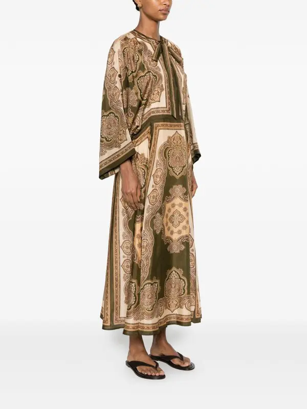 Zimmermann Mahon Silk Tunic Dress