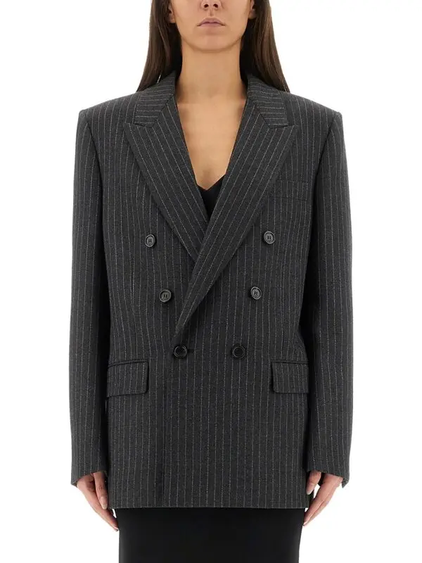 Saint Laurent Cassandre Double-breasted Jacket