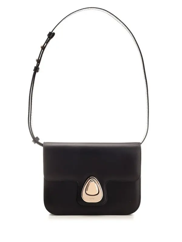 A.p.c. Astra Small Shoulder Bag - Black