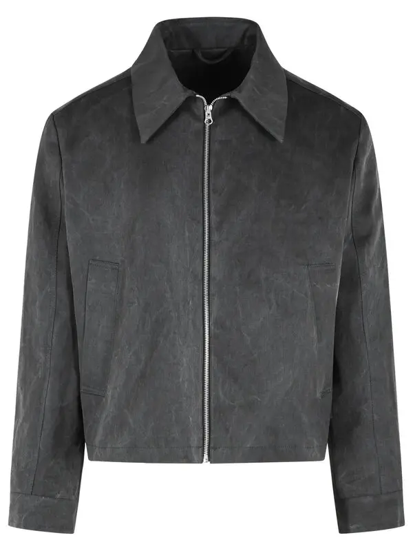 Séfr Tazio' Grey Cotton Jacket