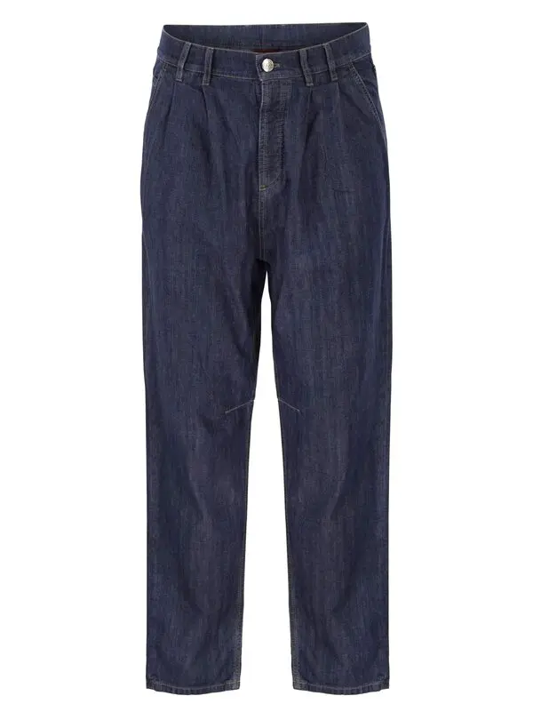 Brunello Cucinelli Iconic Fit Five-pocket Trousers - Multicolor