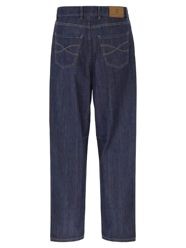 Brunello Cucinelli Iconic Fit Five-pocket Trousers - Multicolor