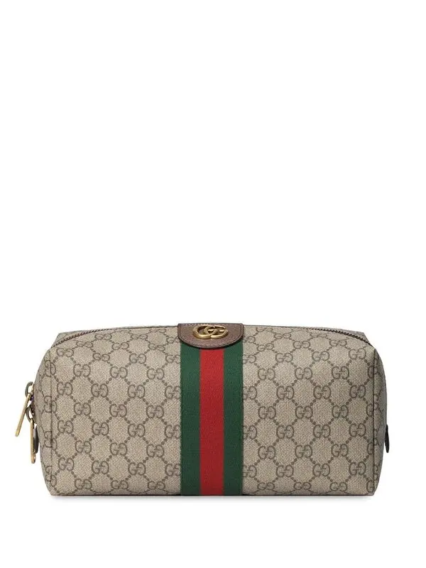 Gucci Ophidia Gg Supreme Canvas Makeup Bag - Multicolor