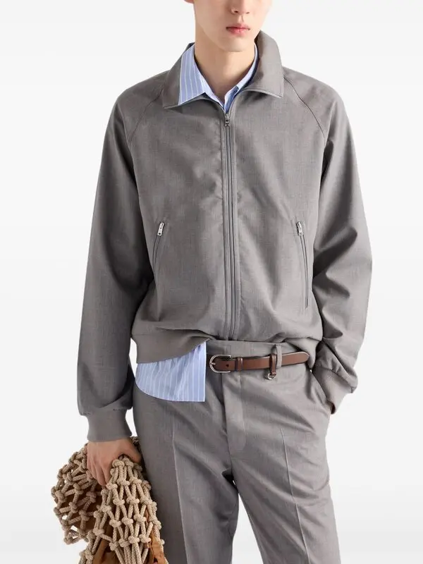Prada Zipped Bouson Jacket