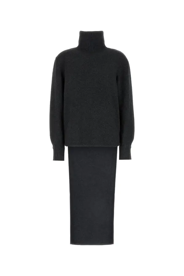 Givenchy Long Back High Neck Sweater - Multicolor