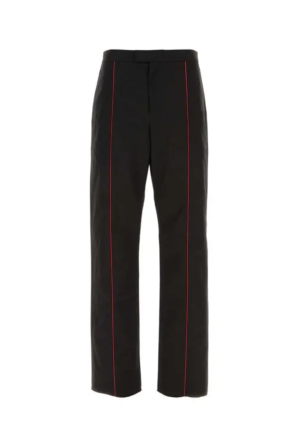 FERRAGAMO Polyester Blend Pant - Black