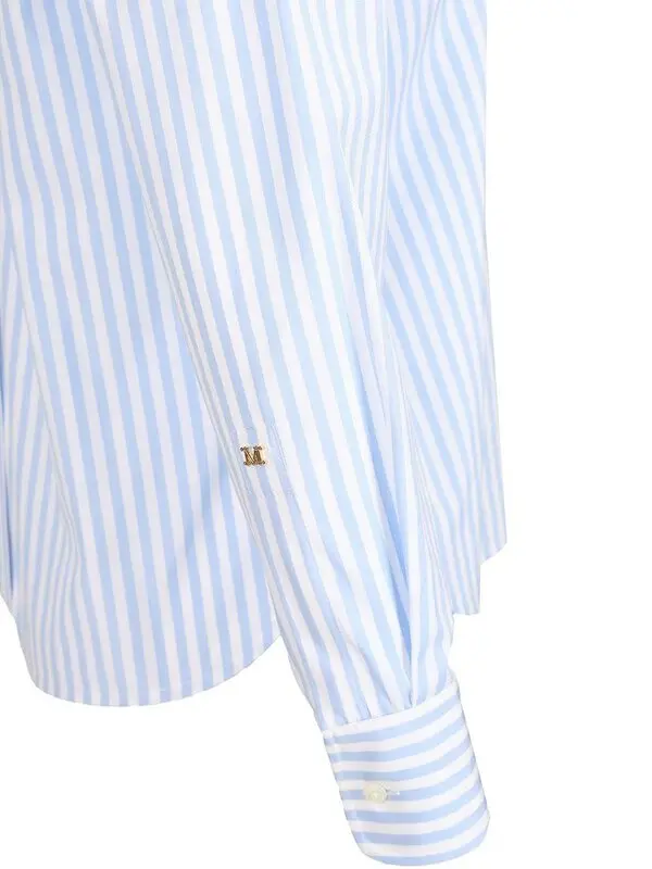 Max Mara Striped Poplin Shirt