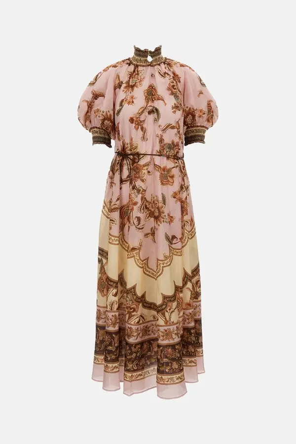Zimmermann Aster Billow Maxi Dress - Multicolor