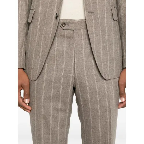 Tagliatore Neutrals Suits Single Breasted Suits