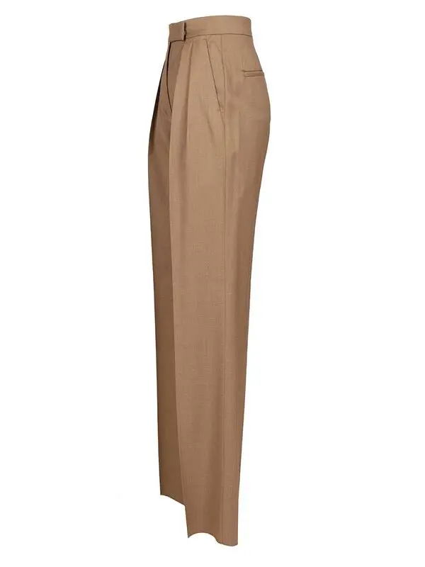 Max Mara Wool Twill Trousers