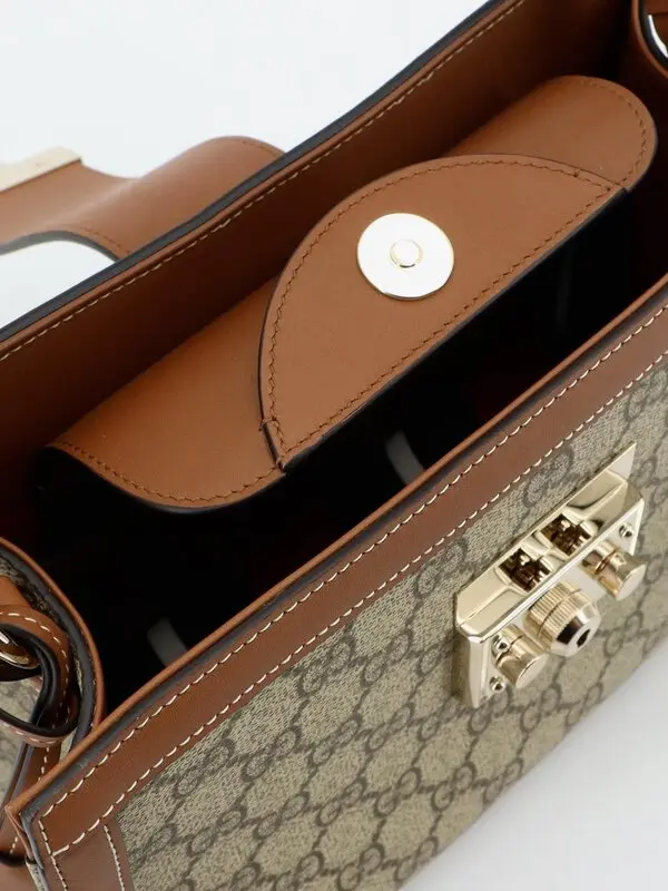 Gucci Padlock Handbag With Shoulder Strap