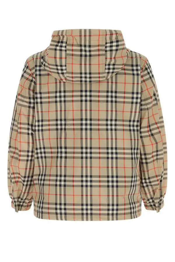 Burberry Embroidered Polyester Windbreaker