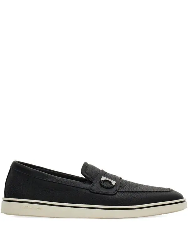 FERRAGAMO Leather Loafers - Multicolor
