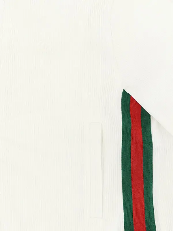 Gucci Lightweight Ribbed Cotton Jersey Sweatshirt