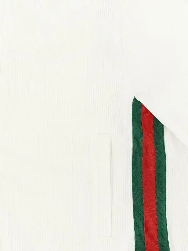Gucci Lightweight Ribbed Cotton Jersey Sweatshirt