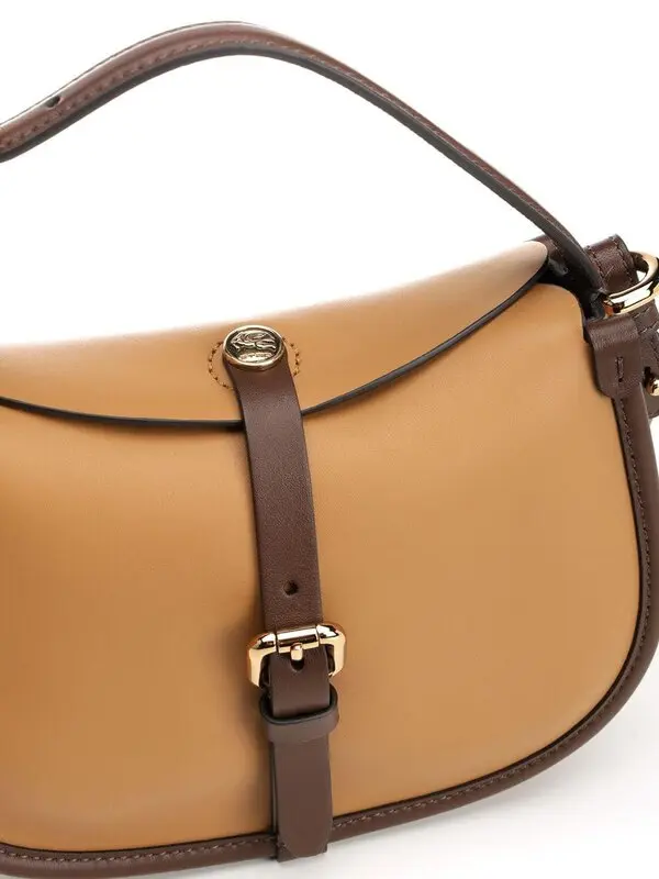 Etro Leather Pony Bag - Cream