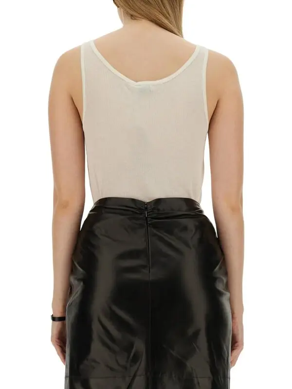 Saint Laurent Round Neckline Tank Top