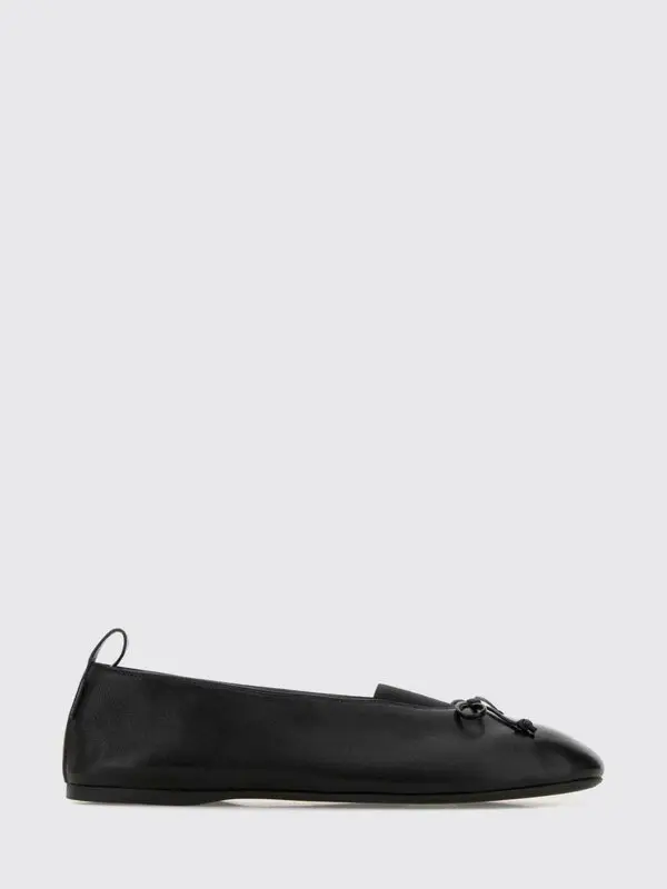 Miu Miu Nappa Ballerinas - Black
