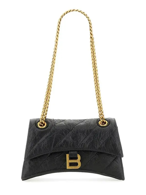 Balenciaga Crush Small Bag - Black