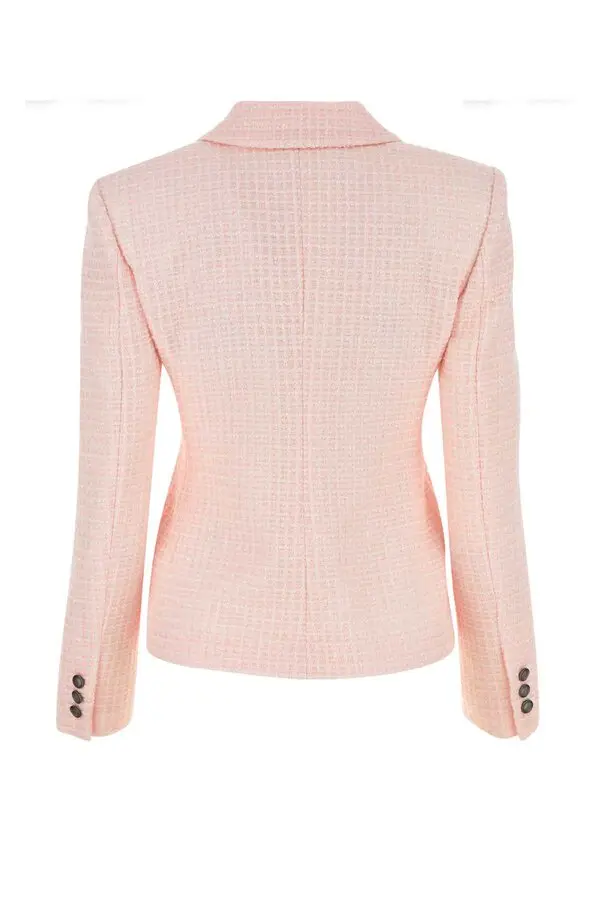 Alessandra Rich Light Tweed Blazer